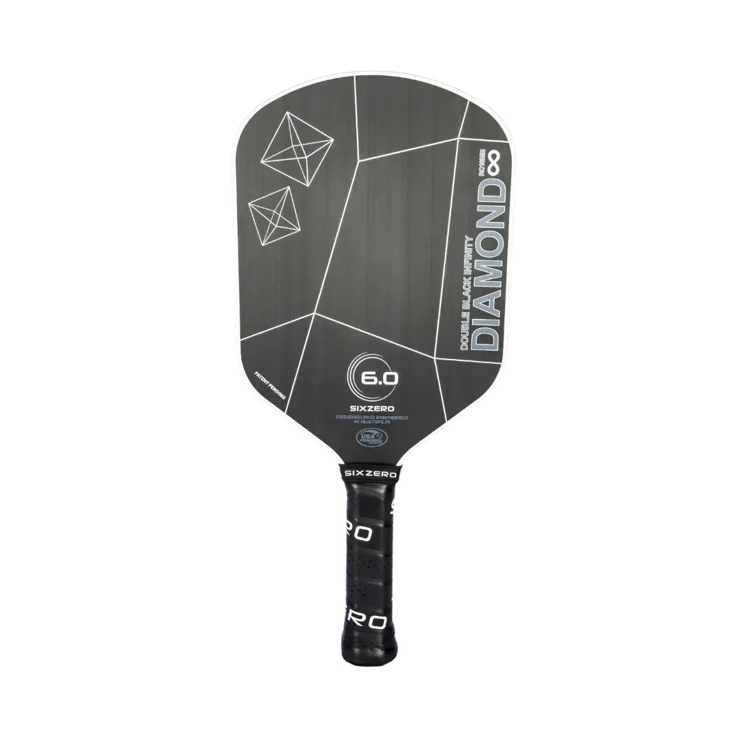 Six Zero Infinity Edgeless Double Black Diamond (White) | OffCourt Sports