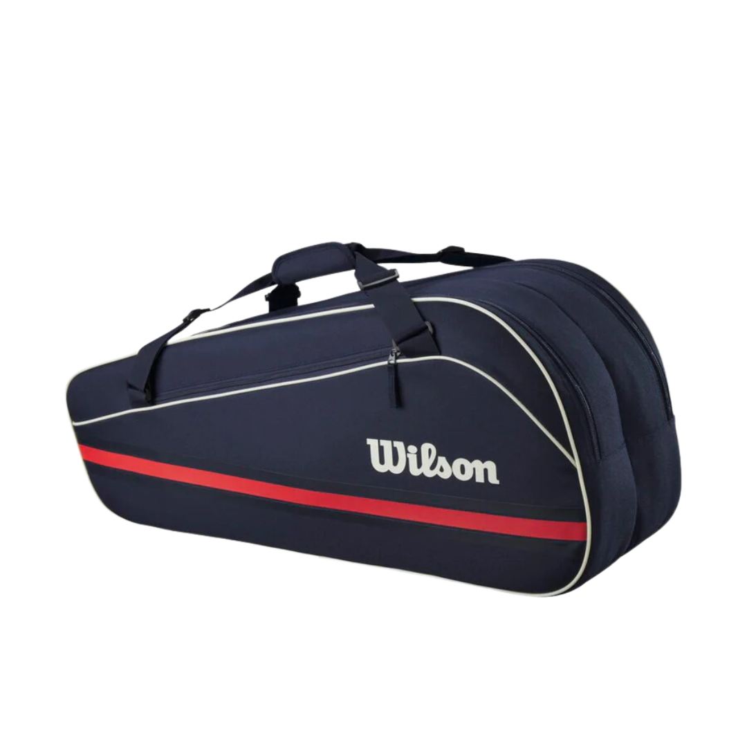 Wilson Team 6 Pack 20025 Tennis Bag (Navy) | OffCourt Sports